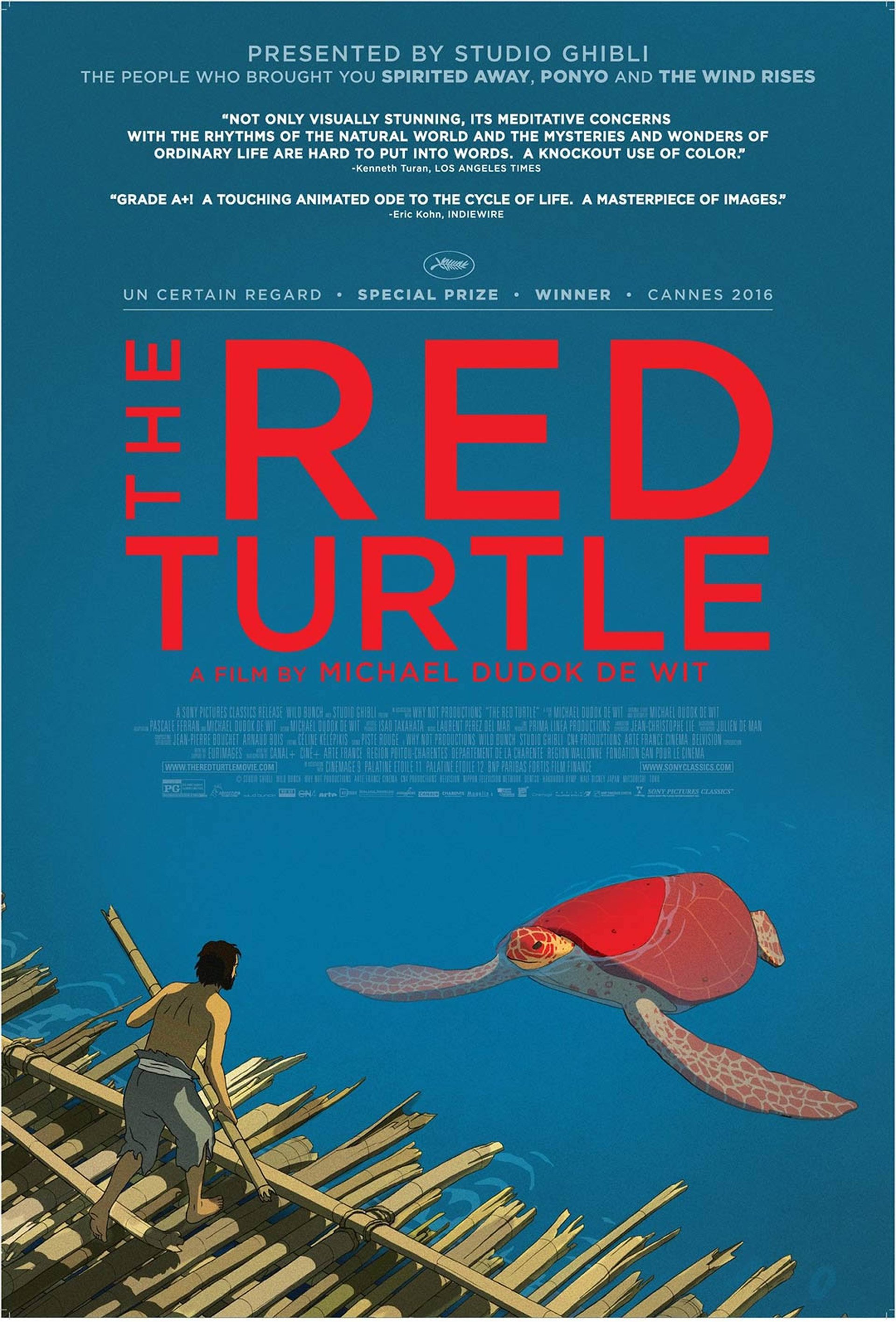 The Red Turtle: Animated Feature Film – Oscar Nominees 2017